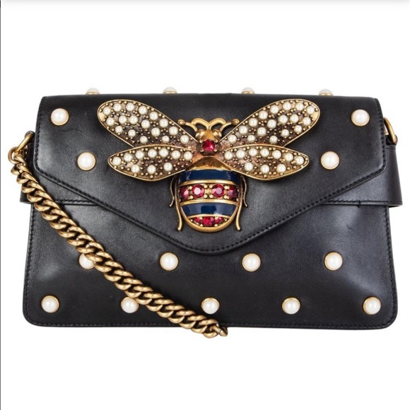 Gucci | Bags | Brand New Gucci Royal Bumblebee Crystal Bag | Poshmark